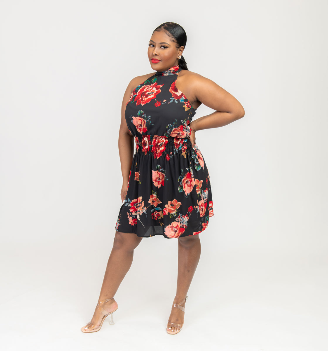 Black Rose Dress – Boutique Dopage